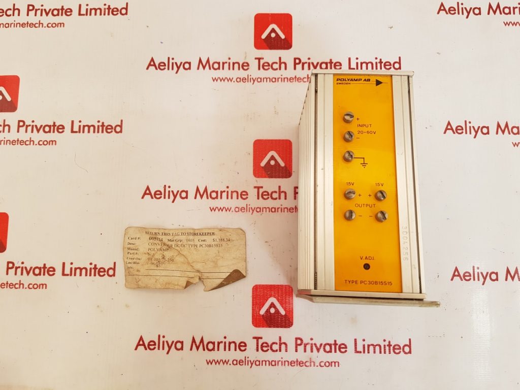 POLYAMP PC30B15S15 DC/DC CONVERTER - Aeliya Marine