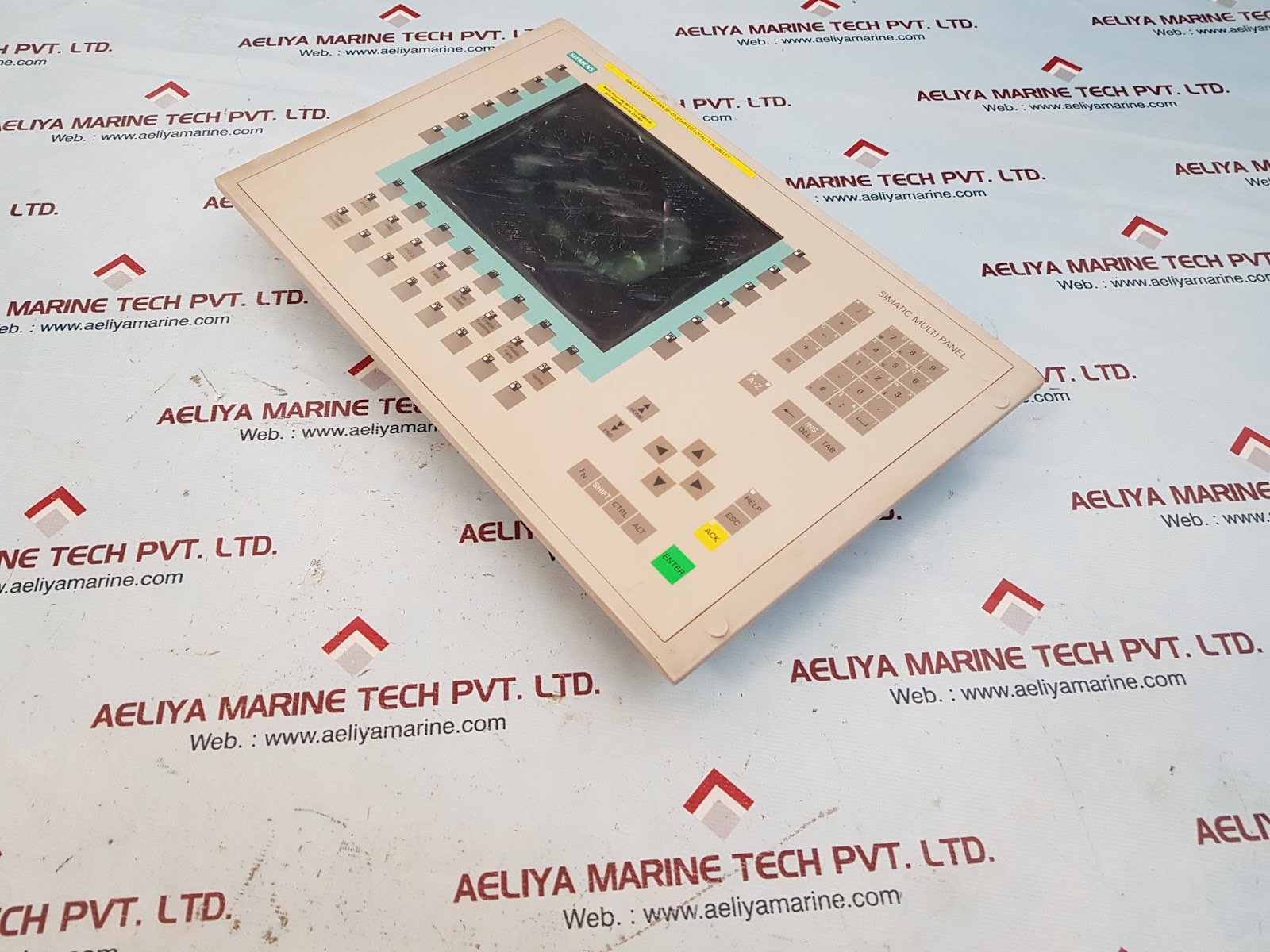 SIEMENS MP270B KEY-10 TFT MULTI PANEL 6AV6 542-0AG10-0AX0 - Aeliya Marine