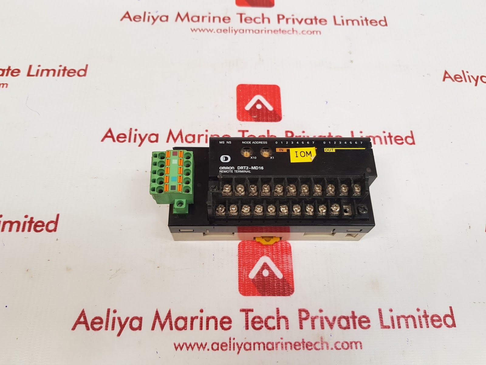OMRON DRT2-MD16 TRANSISTOR REMOTE I/O TERMINAL - Aeliya Marine