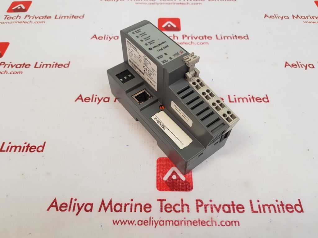 ALLEN BRADLEY 1734–AENT POINT I/O ETHERNET I/P ADAPTER MODULE PN-89307 ...
