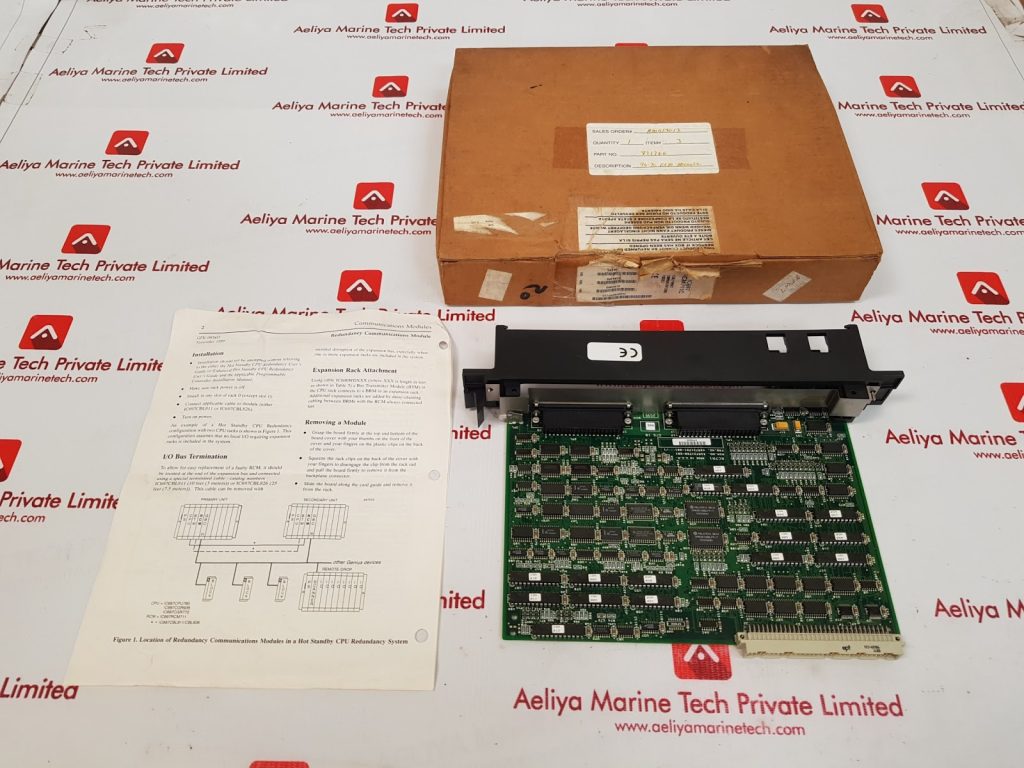 REDUNDANCY COMMUNICATION MODULE IC697RCM711C - Aeliya Marine