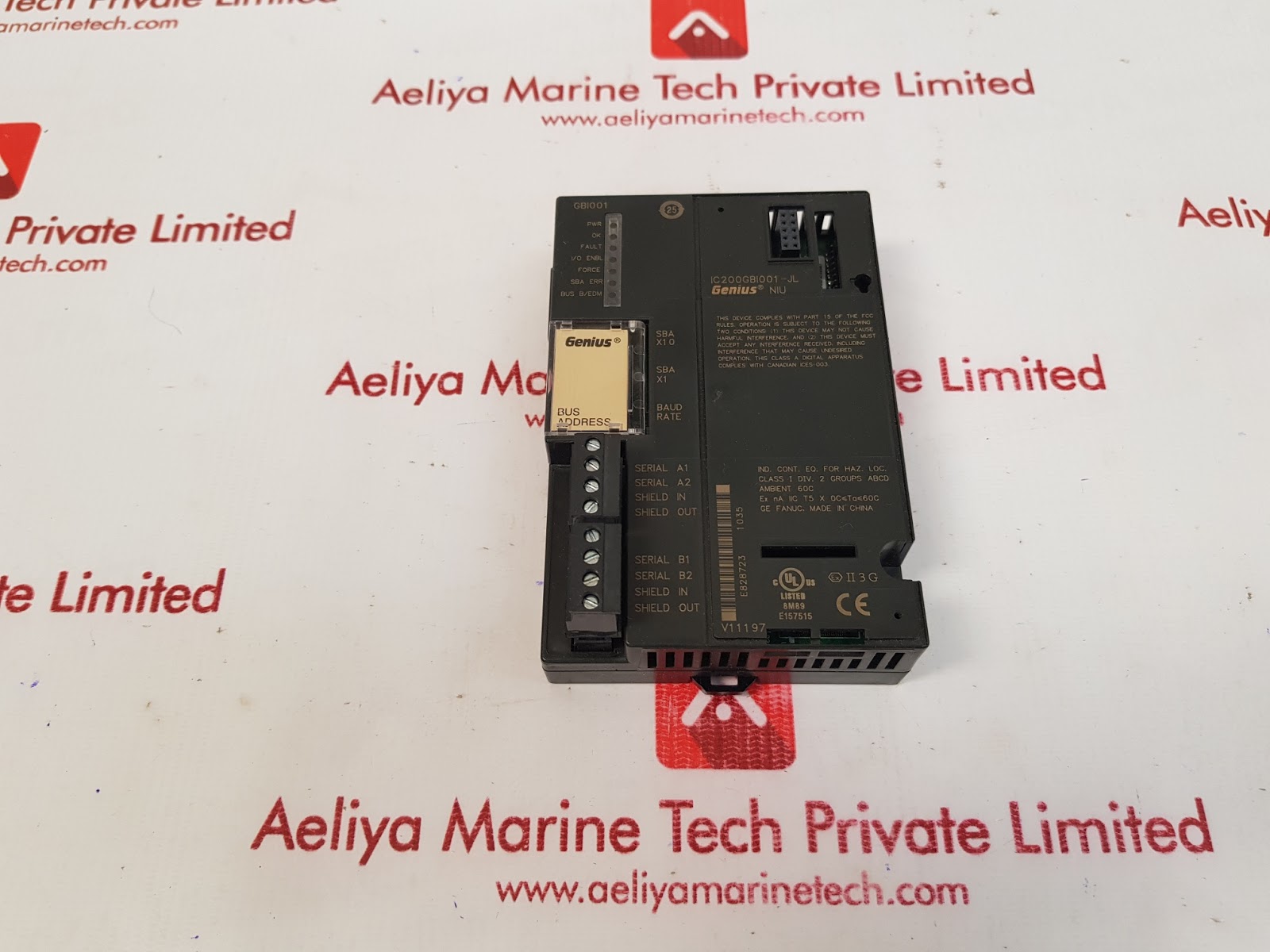 GE FANUC IC200GBI001-JL NETWORK INTERFACE UNIT - Aeliya Marine