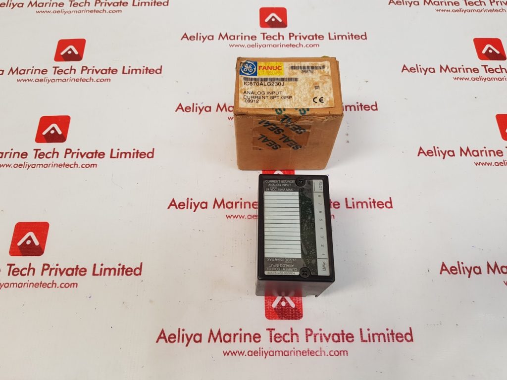 GE FANUC IC670ALG230J CURRENT SOURCE ANALOG INPUT MODULE - Aeliya Marine
