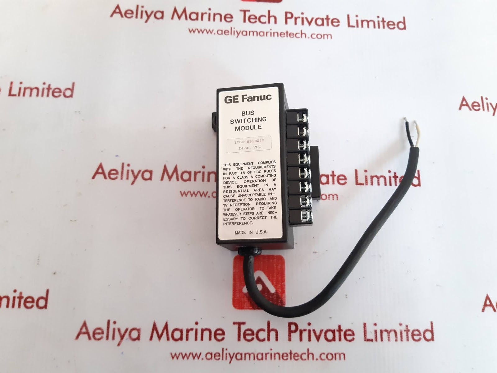 GE/GENIUS IC660BSM021D BUS SWITCHING MODULE - Aeliya Marine