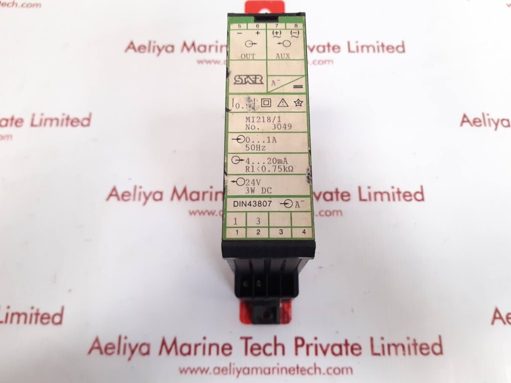 STAER DIN43807 DC RELAY - Aeliya Marine