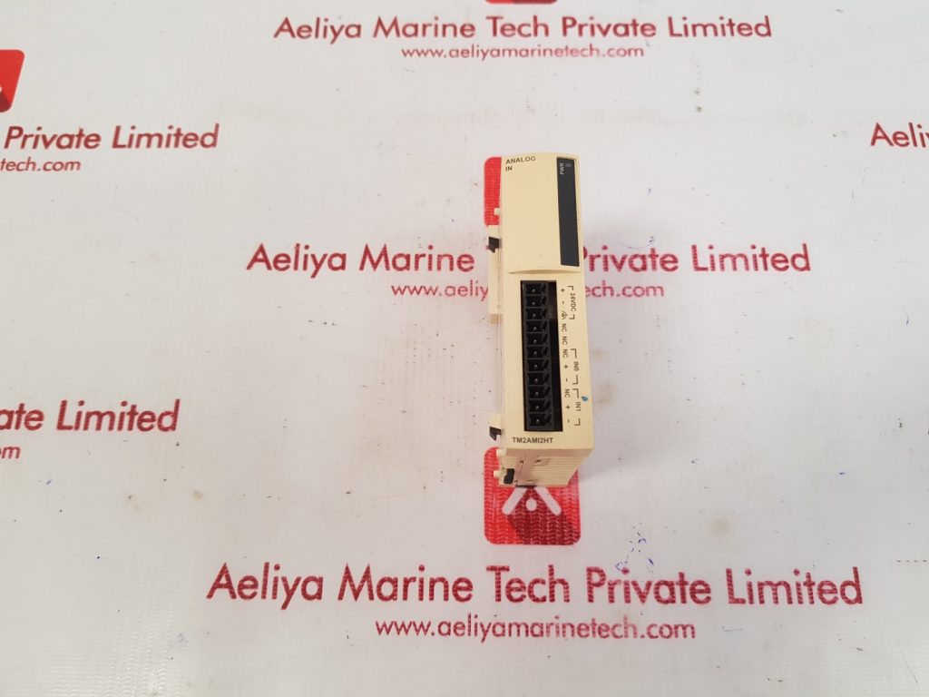 SCHNEIDER ELECTRIC TM2AMI2HT ANALOG INPUT MODULE - Aeliya Marine