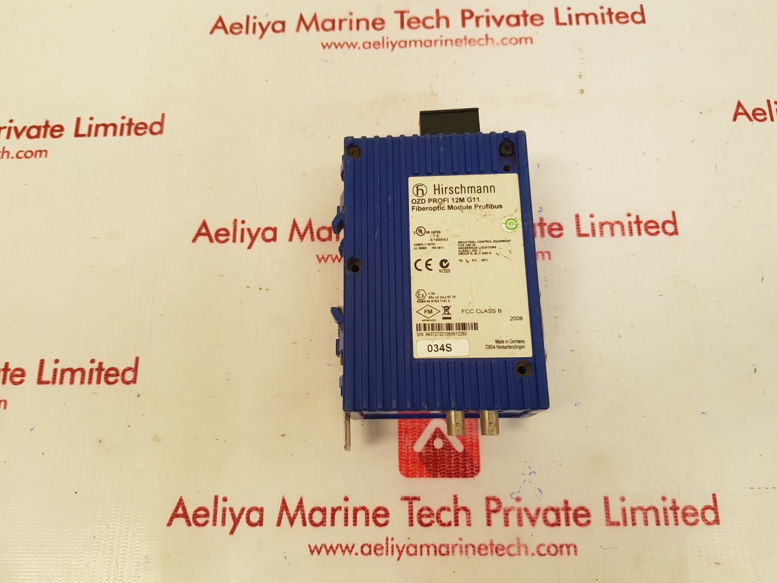 HIRSCHMANN OZD PROFI 12M G11 FIBEROPTIC MODULE PROFIBUS - Aeliya Marine