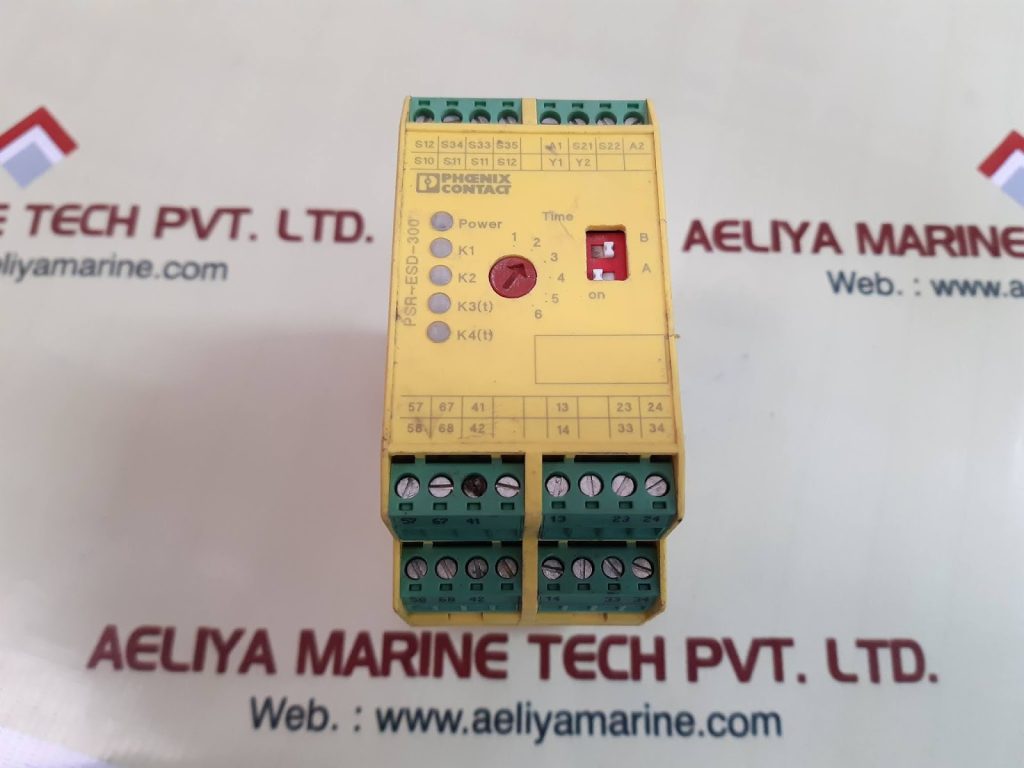 PHOENIX PSR-ESD-300 SAFETY RELAYS - Aeliya Marine