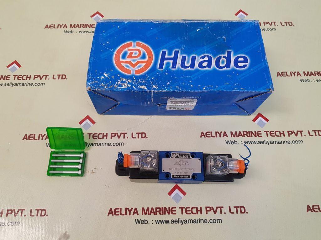 HUADE 4WE6H61B/CW220-50N9Z5L HYDRAULIC SOLENOID VALVE - Aeliya Marine