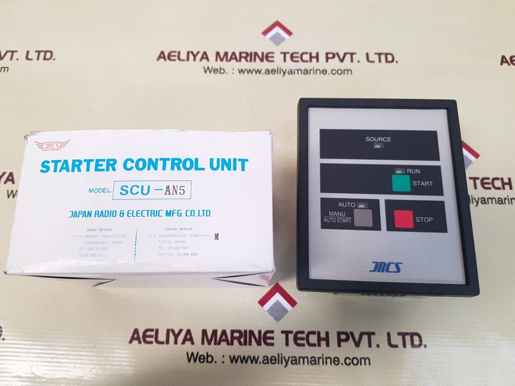 Jrcs scu-an5 starter control unit - Aeliya Marine
