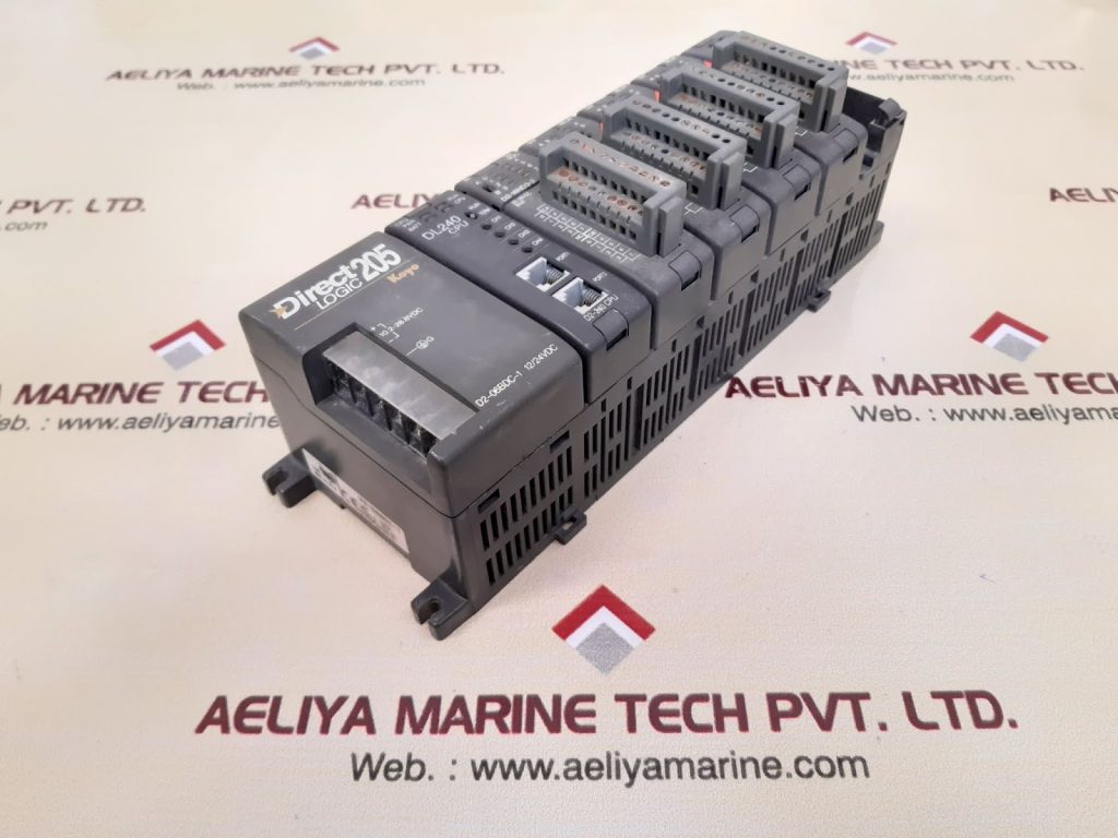 KOYO DIRECT LOGIC 205 BASE UNIT WITH POWER SUPPLY D2-06BDC-1 - Aeliya ...
