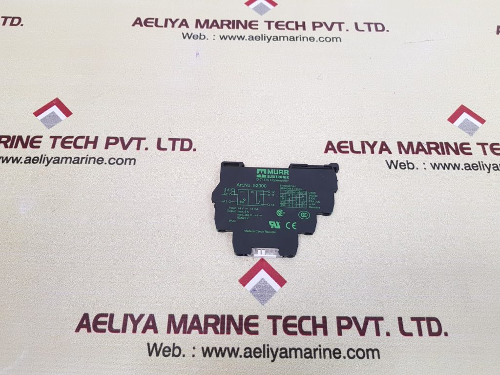 MURR ELEKTRONIK 52000 OUTPUT RELAY 60947-5-1 - Aeliya Marine
