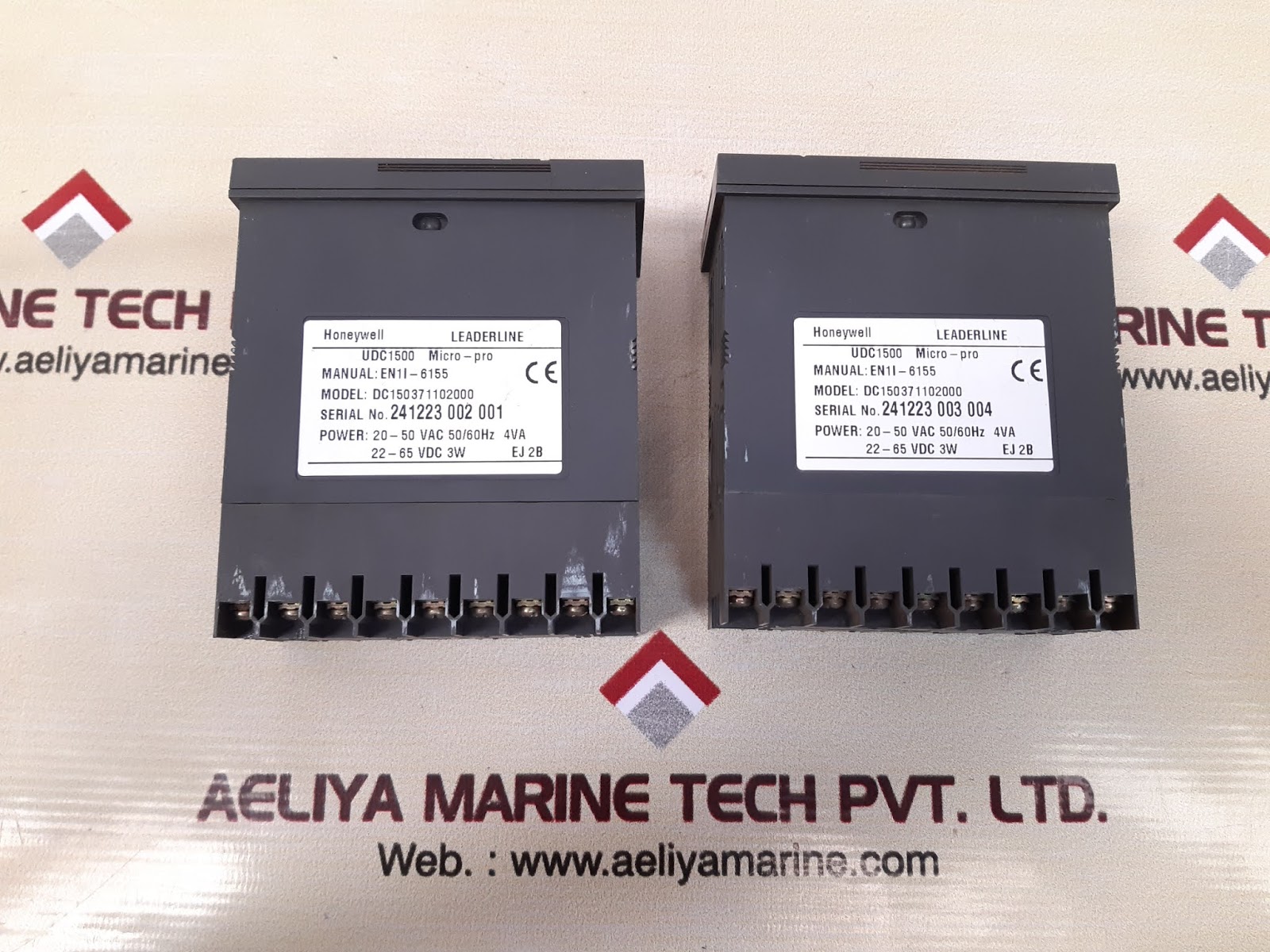 HONEYWELL MICRO-PRO UDC1500 UNIVERSAL DIGITAL CONTROLLER DC150371102000 ...