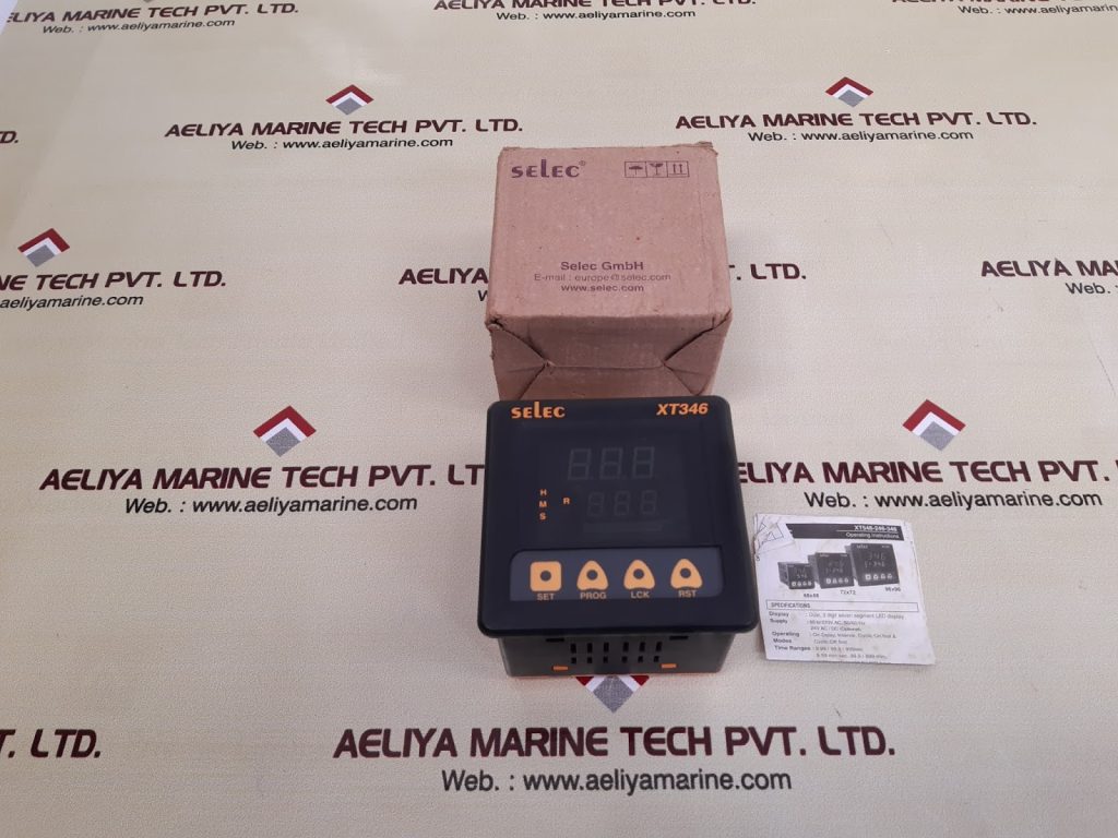 SELEC XT346 DIGITAL TIMER DUAL DISPLAY - Aeliya Marine