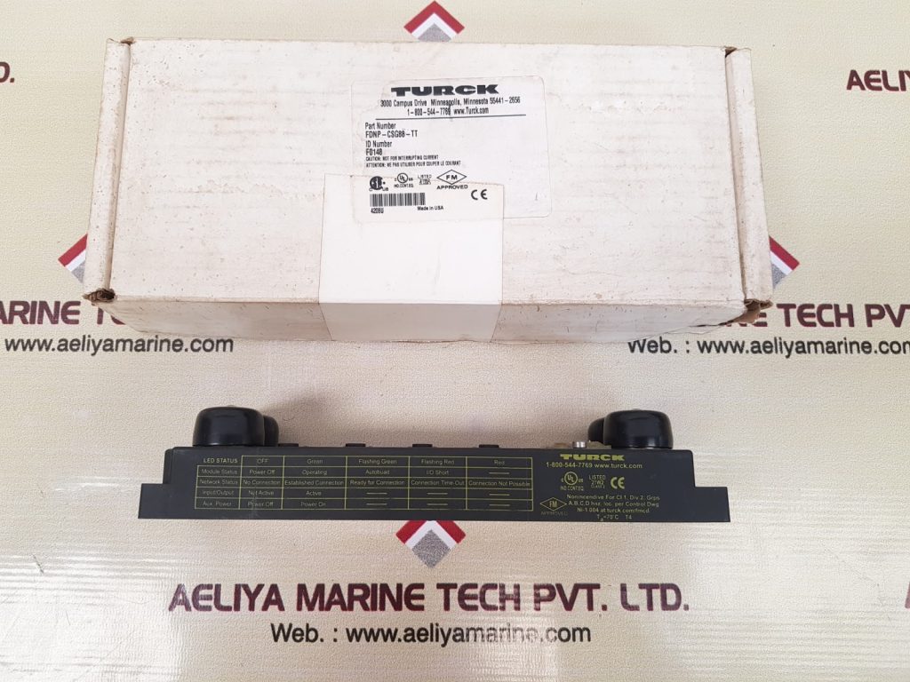 TURCK FDNP-CSG88-TT DEVICENET MODULE - Aeliya Marine