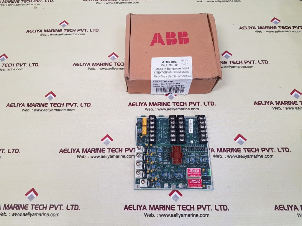ABB NTAI05 ANALOG INPUT TERMINATION UNIT - Aeliya Marine