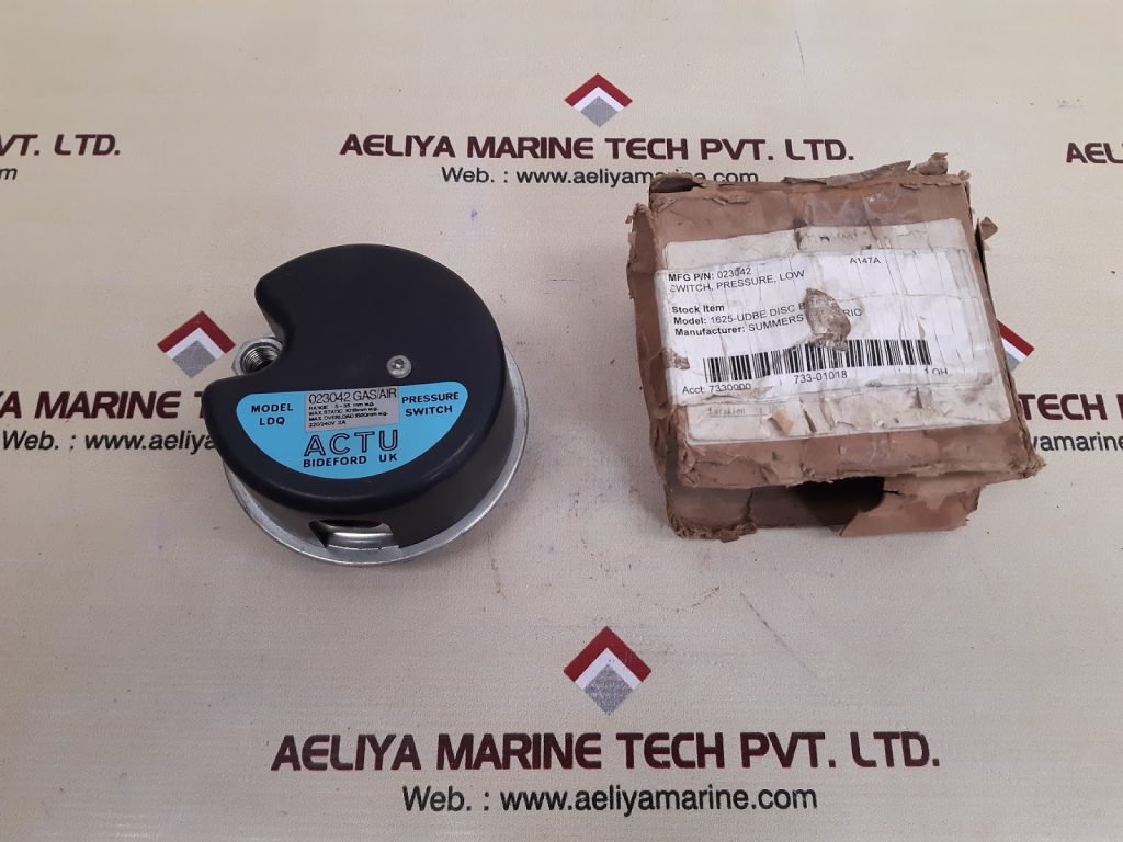 ACTU LDQ PRESSURE SWITCH - Aeliya Marine