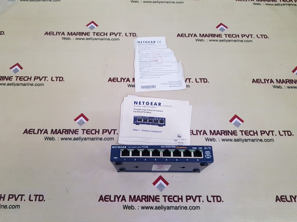 NETGEAR FS108 FAST ETHERNET SWITCH - Aeliya Marine