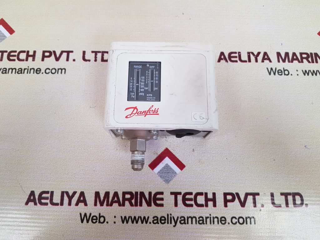 DANFOSS KP5 HIGH PRESSURE SWITCH 100-465 PSIG - Aeliya Marine