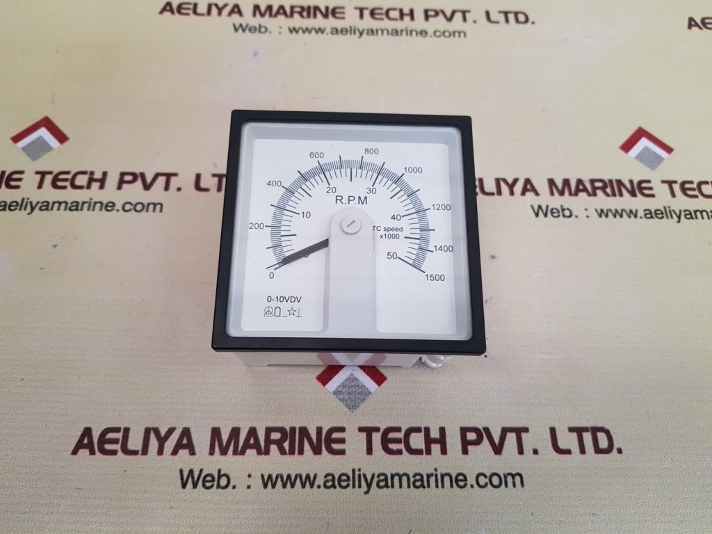 CELSA PAQ96W RPM METER 0 TO 1500 - Aeliya Marine