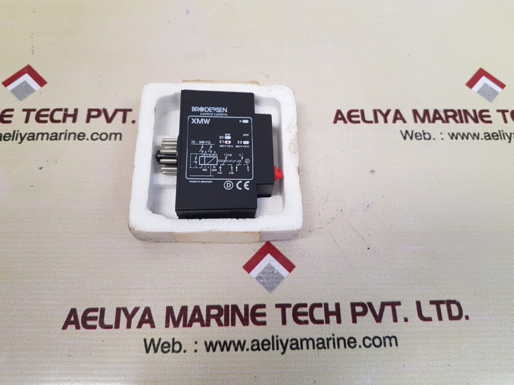 BRODERSEN UNIC XMW MULTI FUNCTION TIME RELAY 12-240V~ - Aeliya Marine
