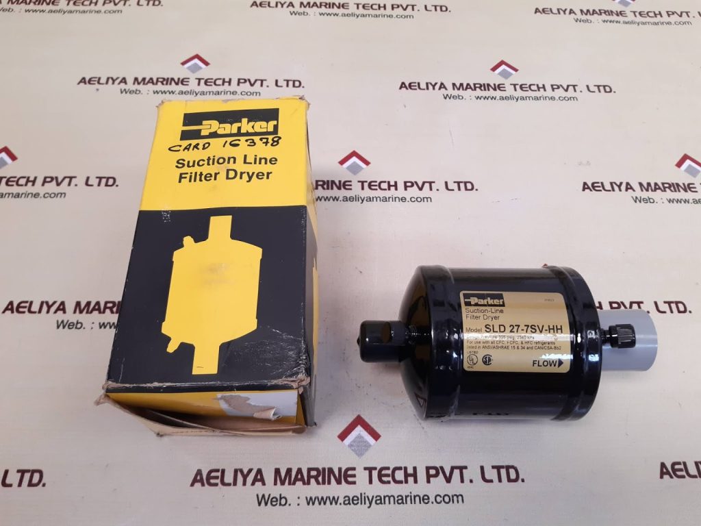 PARKER SLD 27-7SV-HH SUCTION- LINE FILTER DRYER - Aeliya Marine
