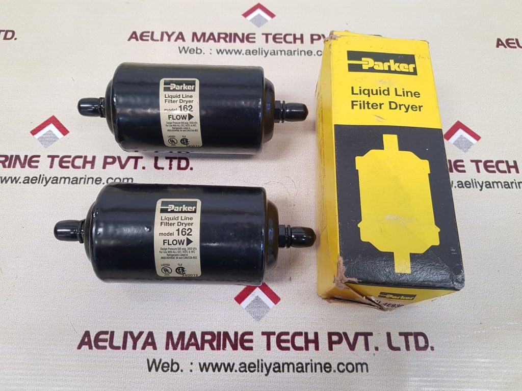 PARKER 162 LIQUID LINE FILTER DRYER 500 PSIG - Aeliya Marine