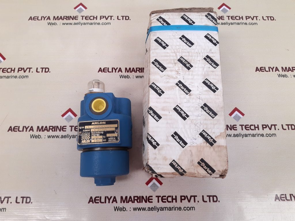 PARKER 174A-2N35-BL122 HYDRAULIC PRESSURE FILTER 6000 PSI - Aeliya Marine