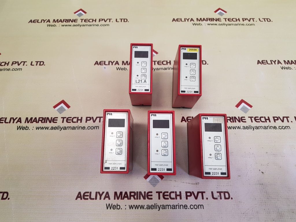 Pr electronics 2231 trip amplifier - Aeliya Marine