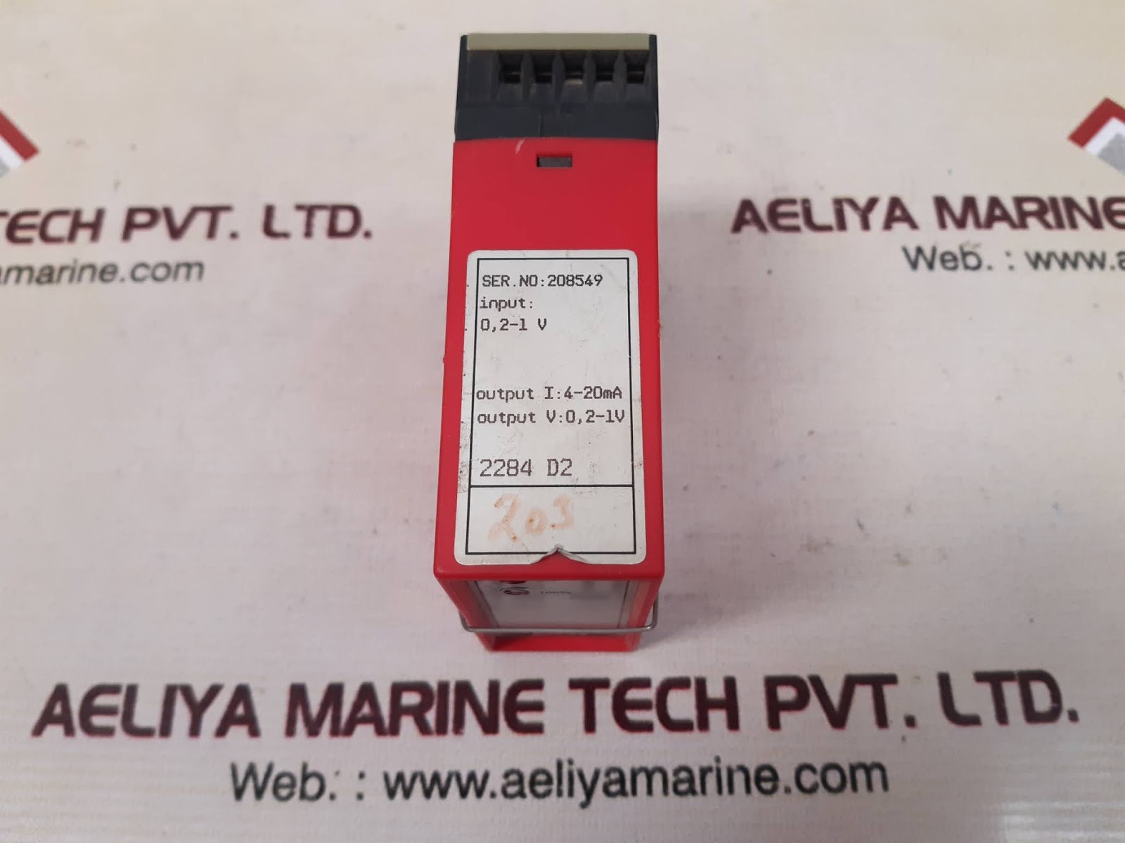 Pr electronics 2284 d2 isolation transmitter - Aeliya Marine