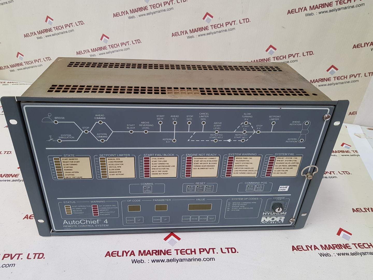 NORCONTROL/KONGSBERG AC4ECR AUTO CHIEF 4 CONTROL ROOM UNIT - Aeliya Marine