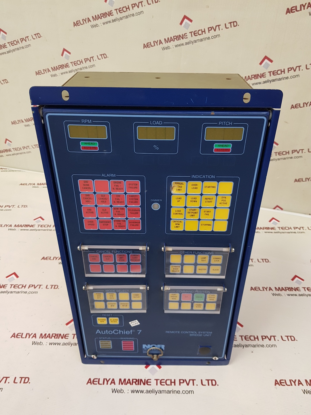 NORCONTROL/KONGSBERG AC7WH BRIDGE UNIT AUTOCHIEF 7 REMOTE - Aeliya Marine