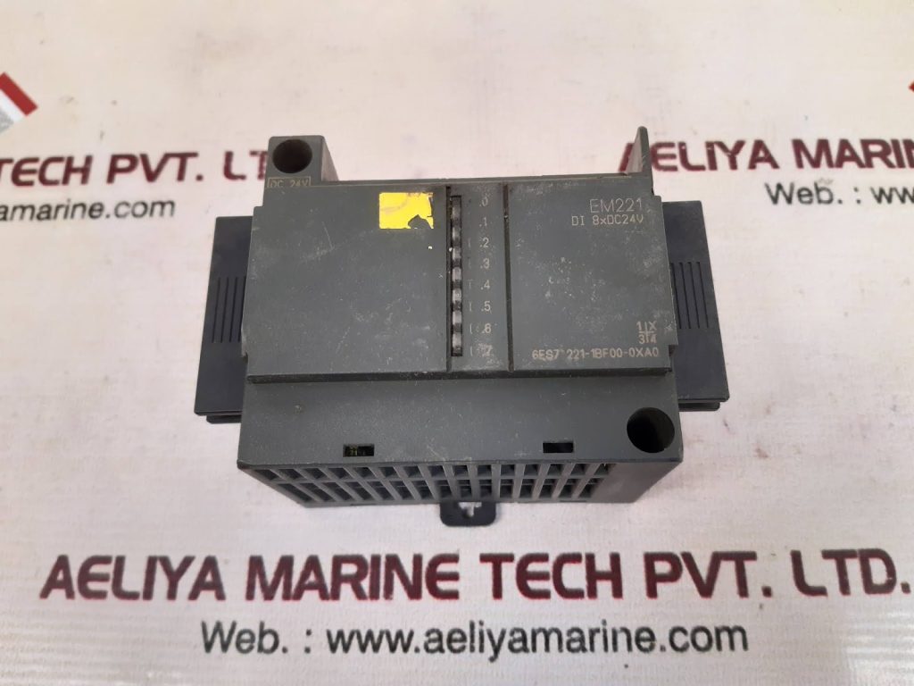 SIEMENS EM221 DIGITAL INPUT MODULE 6ES7 221-1BF00-0XA0 - Aeliya Marine