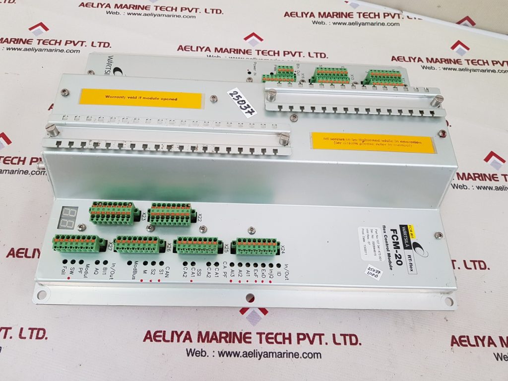 WARTSILA FCM-20 FLEX CONTROL MODULE - Aeliya Marine