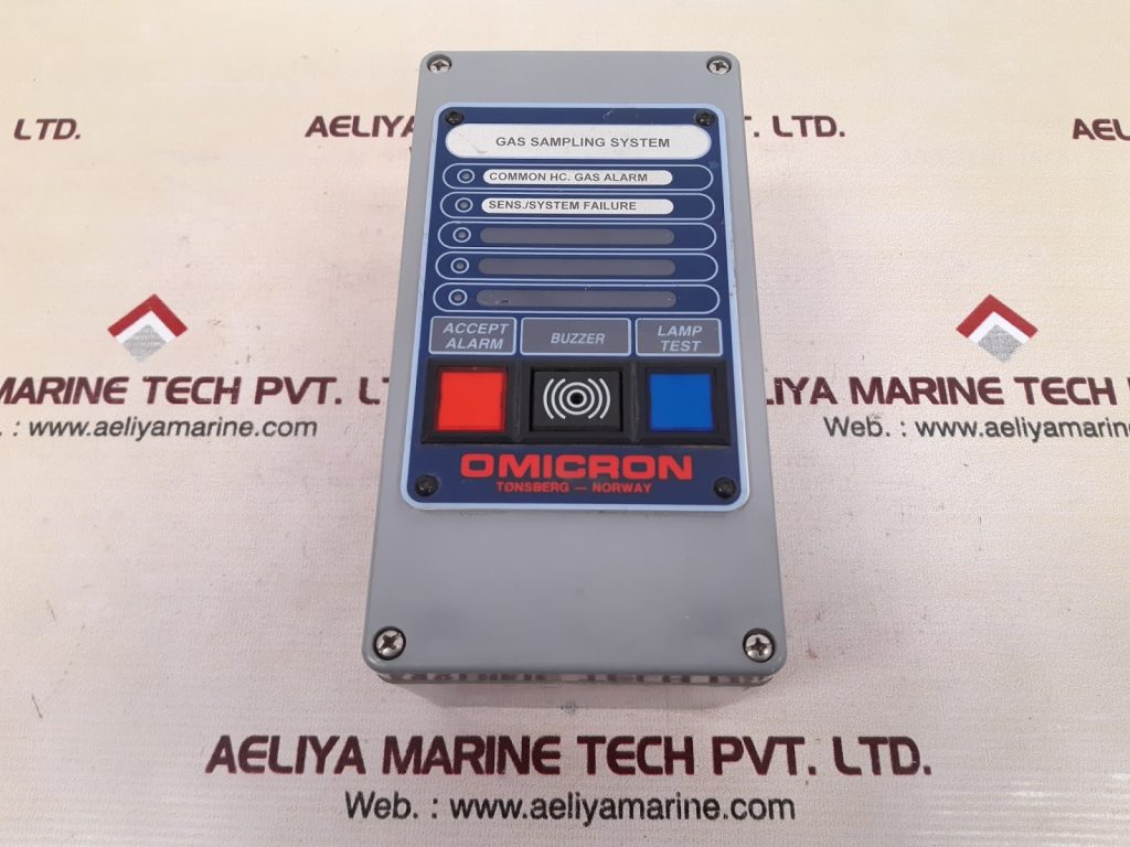 Omicron gas sampling system - Aeliya Marine