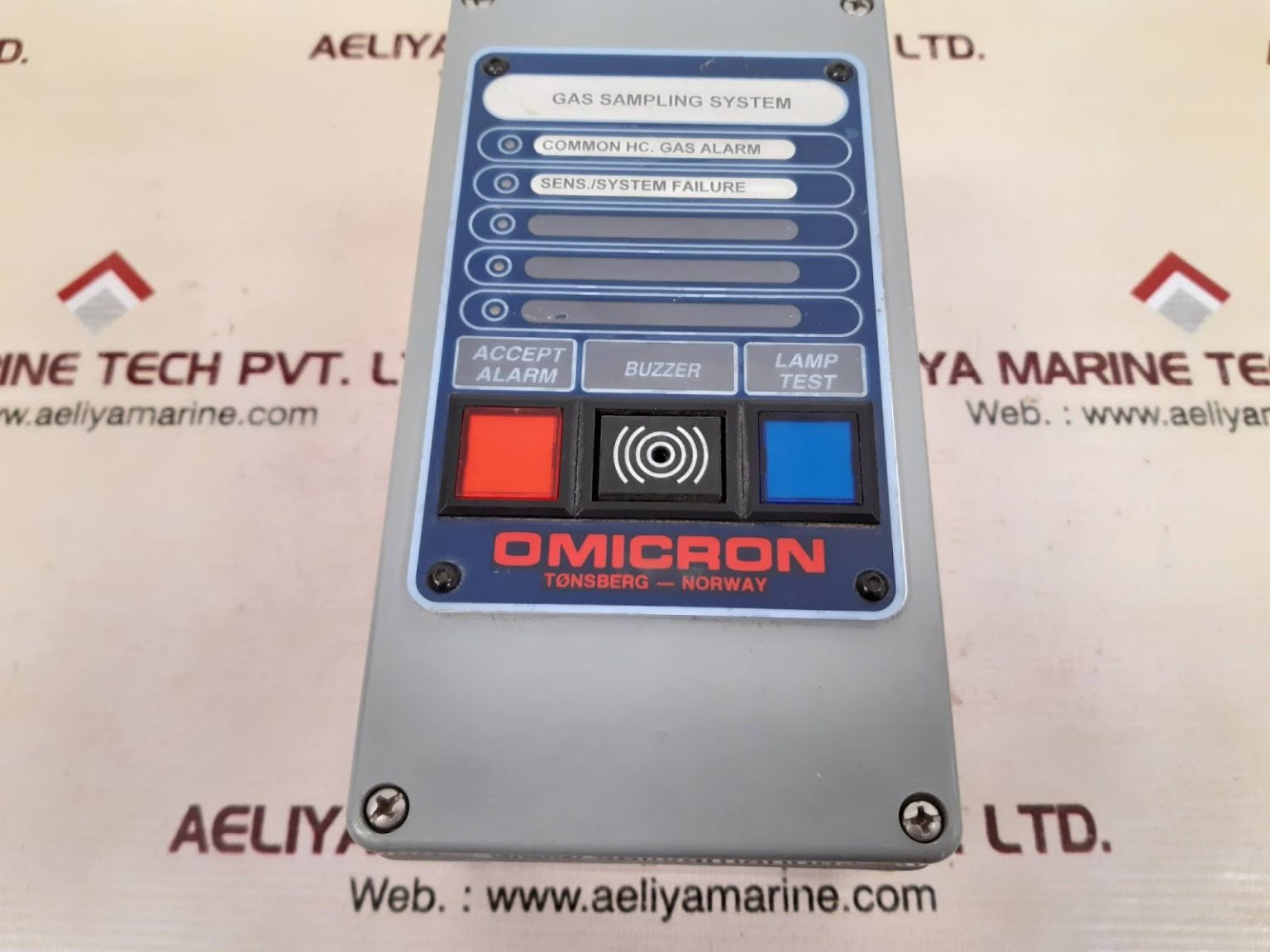 Omicron gas sampling system - Aeliya Marine