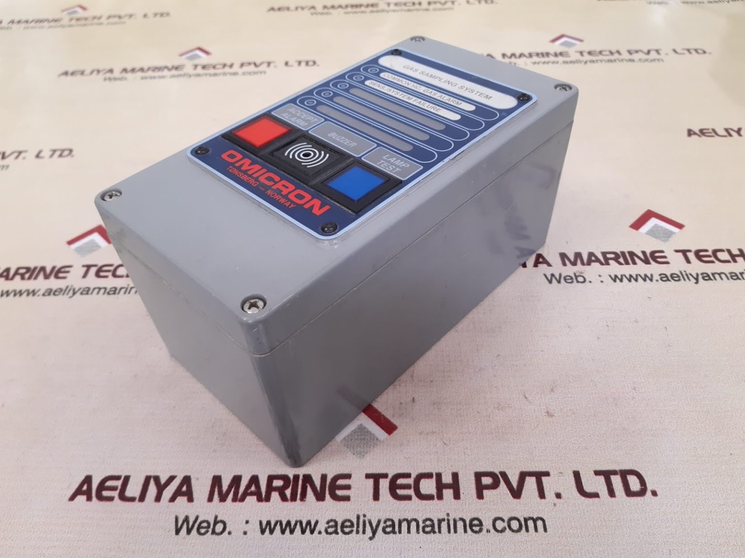 Omicron gas sampling system - Aeliya Marine