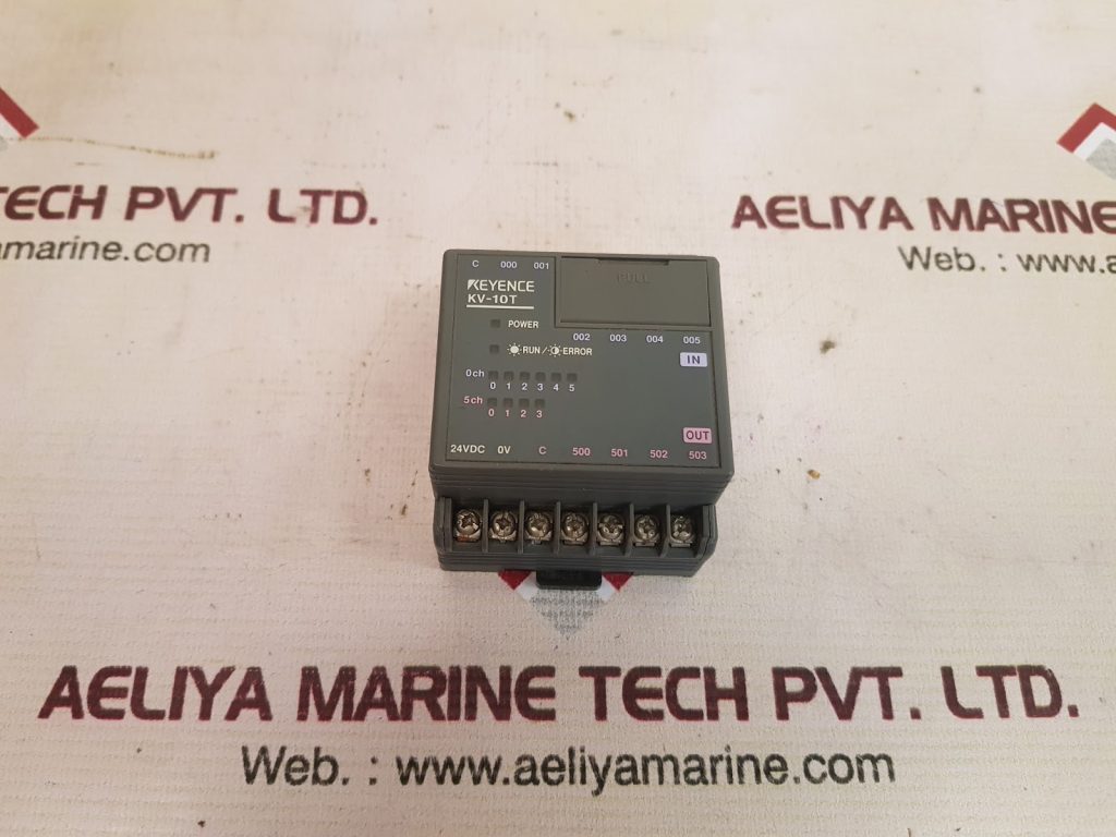 Keyence kv-10t plc base unit - Aeliya Marine