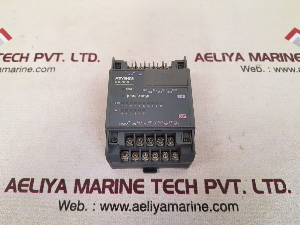 Keyence kv-16r programmable logic controller - Aeliya Marine