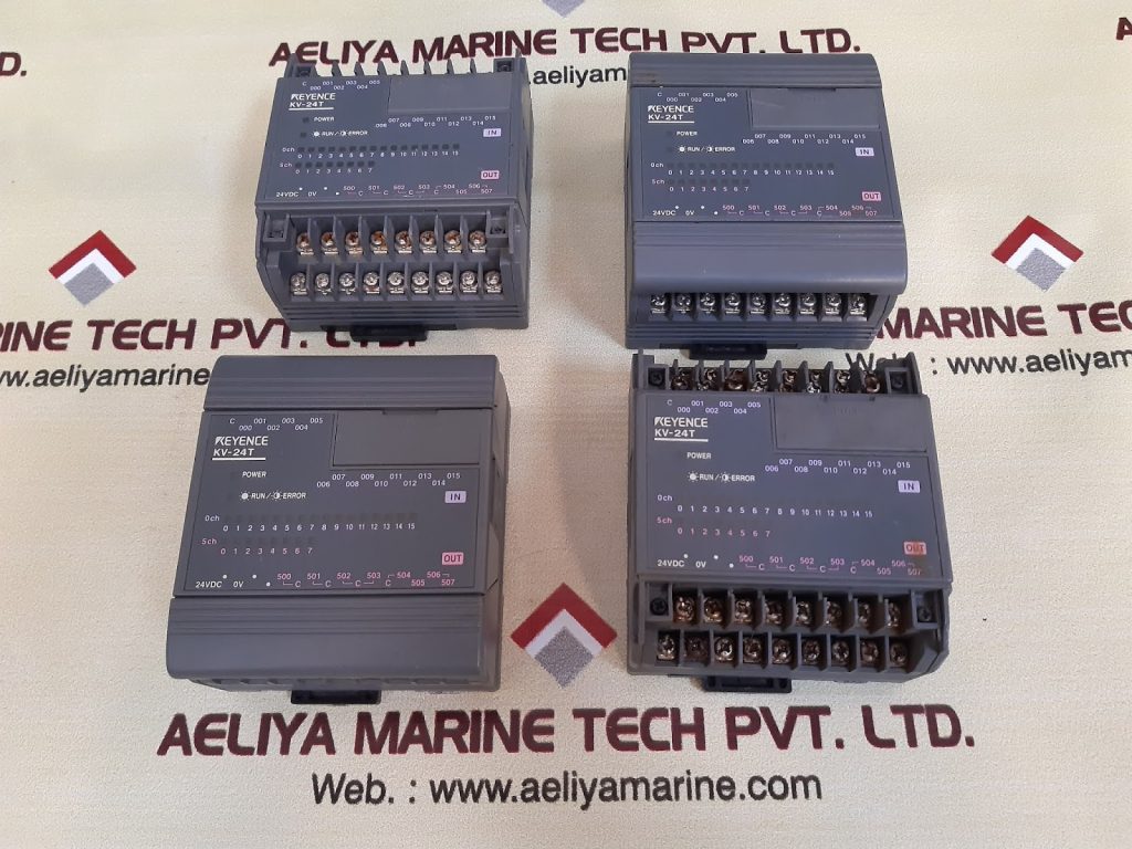 Keyence kv-24t plc base unit 24vdc - Aeliya Marine