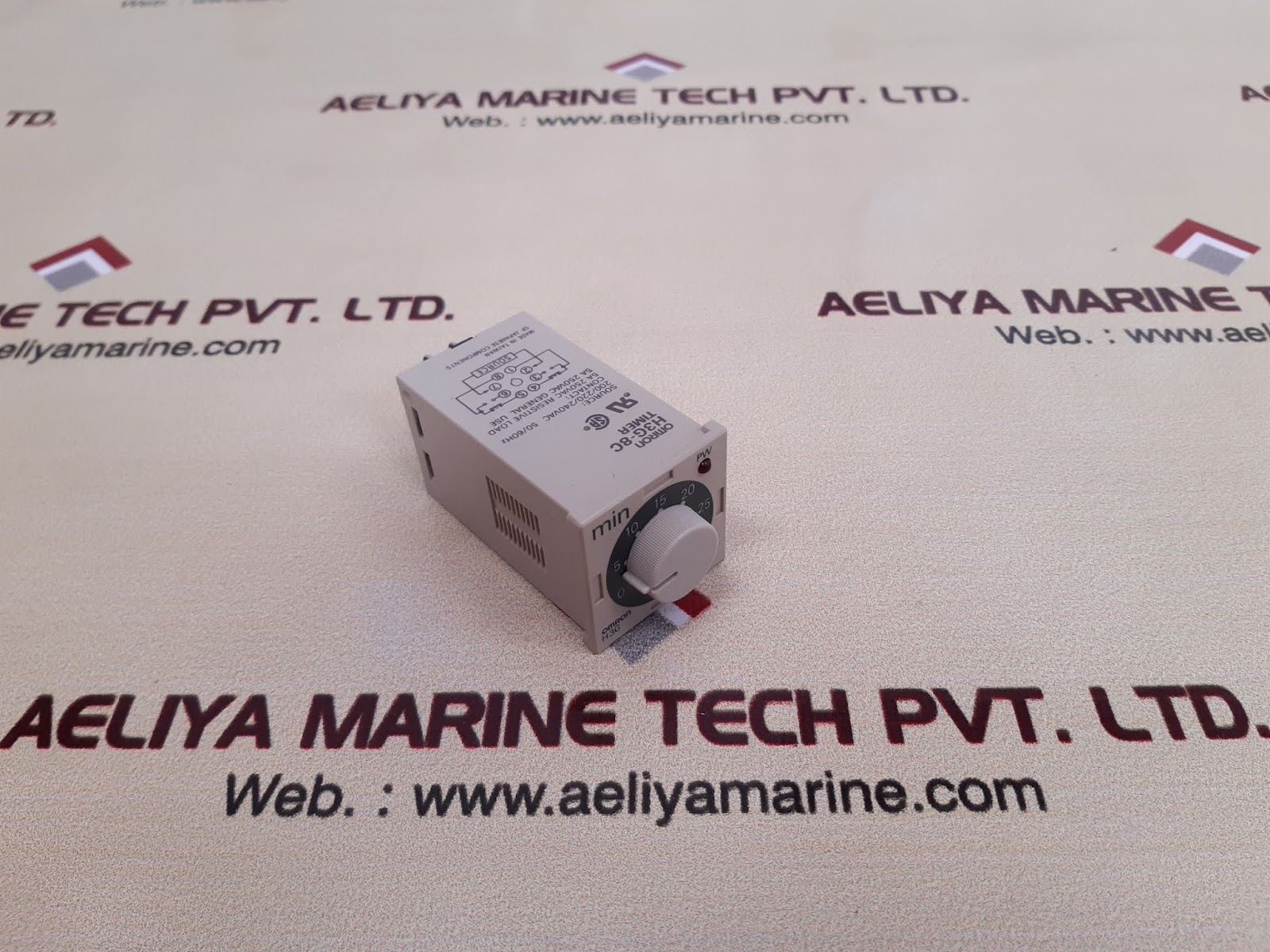 Omron h3g-8c timer 0-30min 200/220/240vac - Aeliya Marine