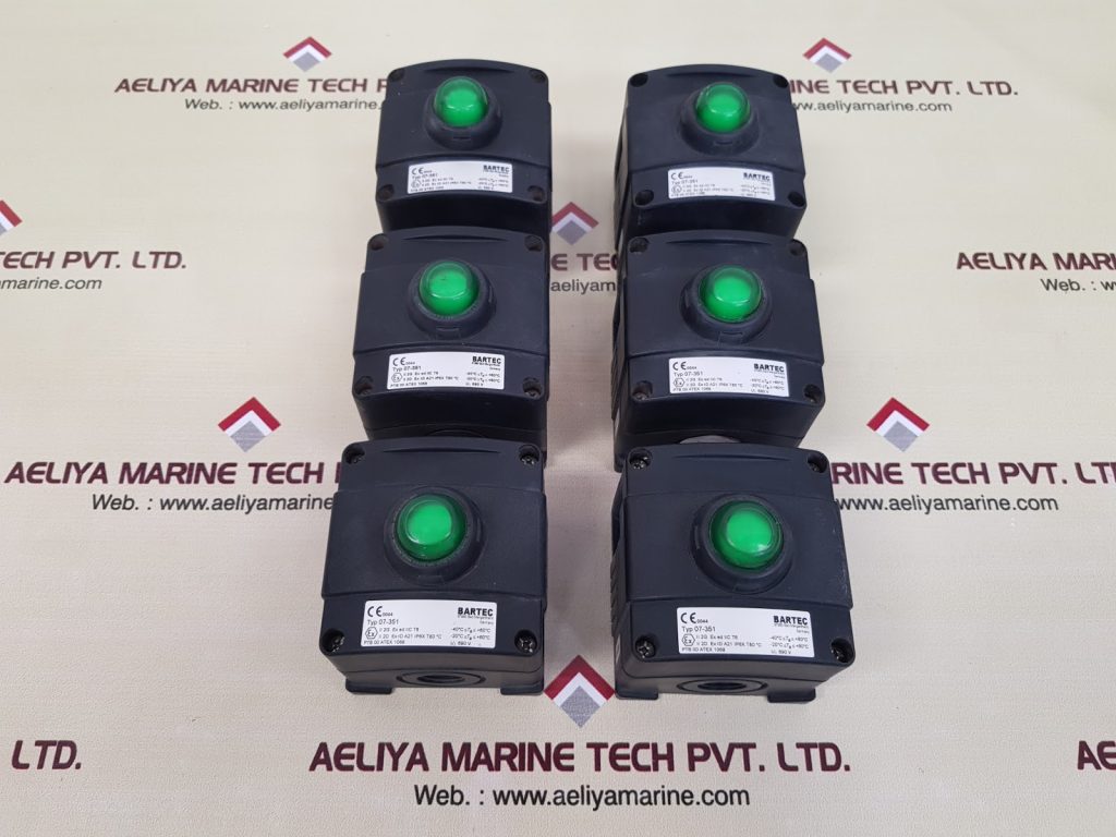 Bartec 07-351 emergency push button ptb 00 atex 1068 - Aeliya Marine