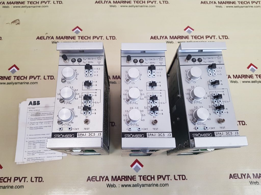 STROMBERG SPAJ 3C5 J3 TIME RELAY - Aeliya Marine