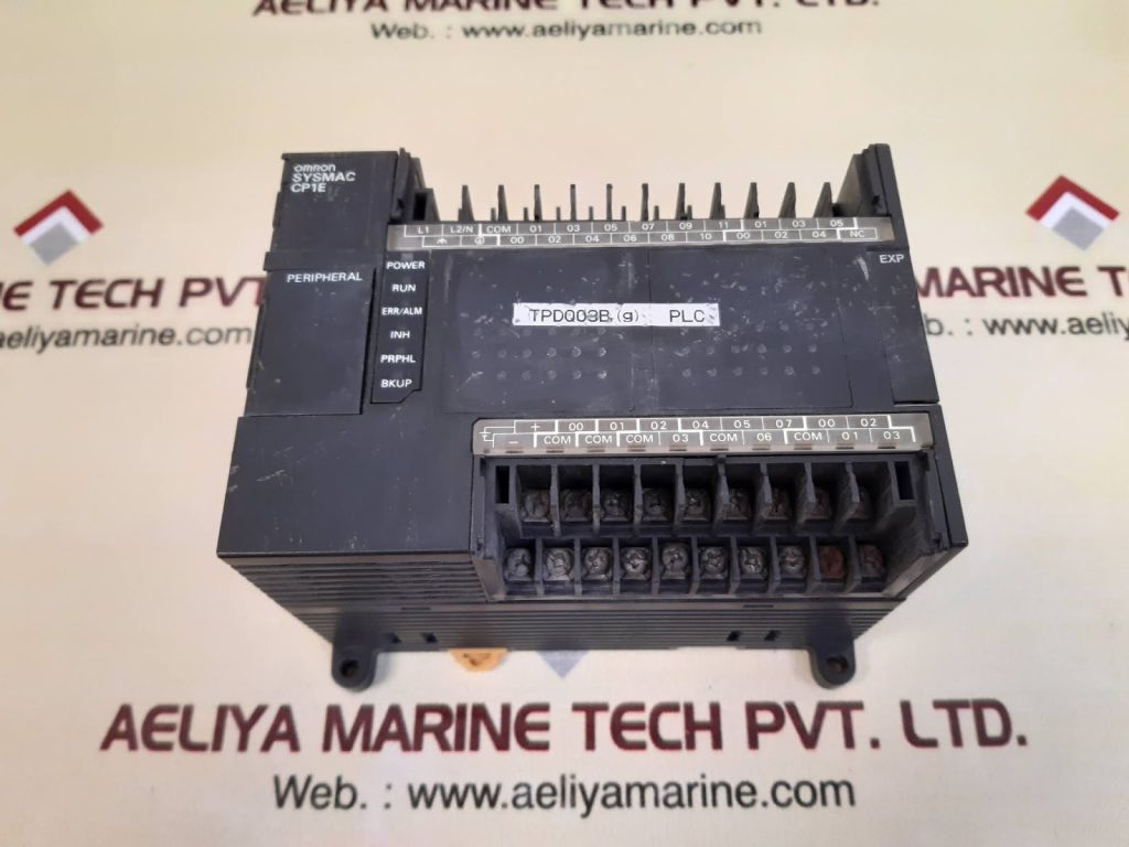 Omron cp1e-e30dr-a programmable controller 100-240v ac,50/60hz,70va - Aeliya Marine