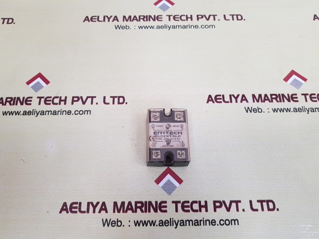 Emtech emt 48 10 dc solid state relay - Aeliya Marine