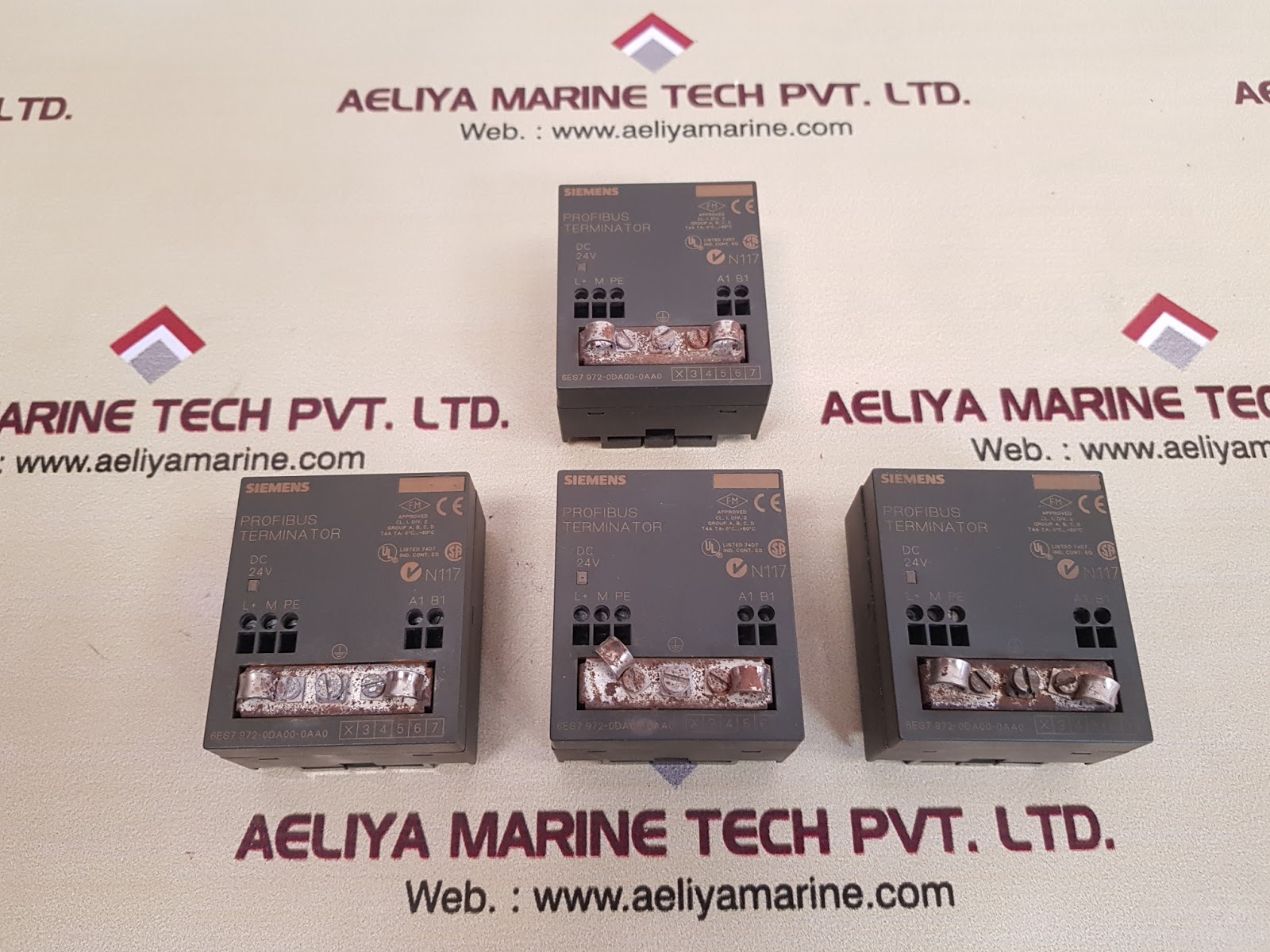 Siemens 6Es7 972-0Da00-0Aa0 Profibus Terminator Dc 24V - Aeliya Marine