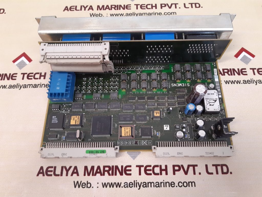 Siemens 16 73 735 x1989 d16 e3 interface board - Aeliya Marine