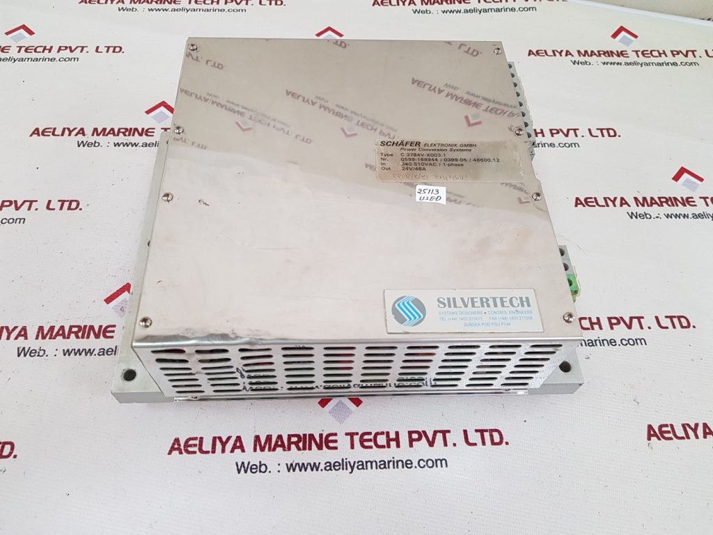 SCHAFER C 3784V-X003.1 POWER CONVERSION SYSTEMS - Aeliya Marine