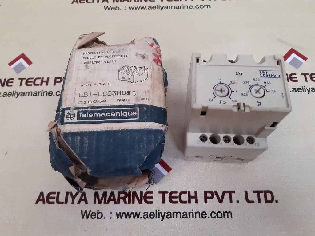 Telemecanique lb1-lc03m03 protection module - Aeliya Marine
