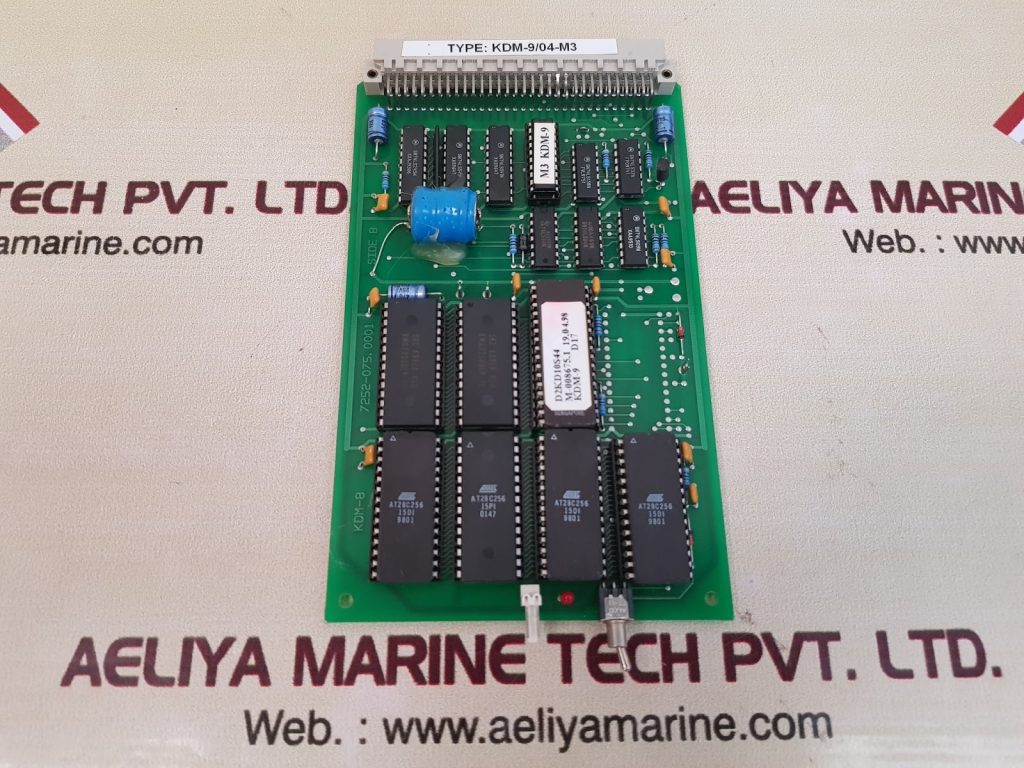 Kongsberg/autronica kdm-8 pcb card 7252-075.0001 - Aeliya Marine